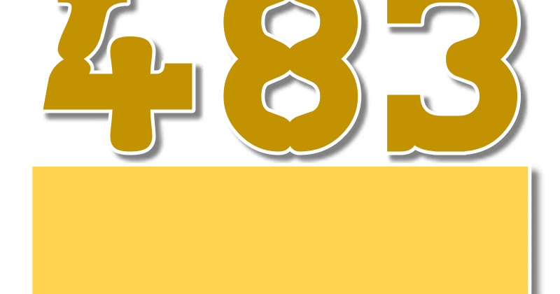 Numbers: Number 483