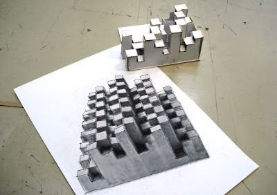 4b-2008-Deakin-Design-Institute: Interval: 2D - 3D: Sound Diffuser systems: