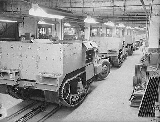 WORLD WAR II: M2 Half Track Car