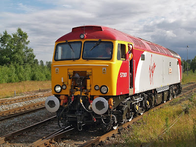 Transportation Images: British Rail Class 57