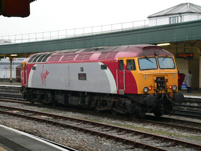 Transportation Images: British Rail Class 57