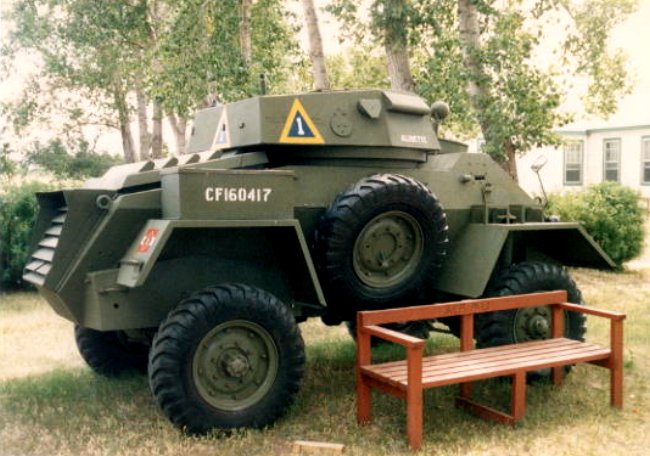 WORLD WAR II: Fox Armoured Car