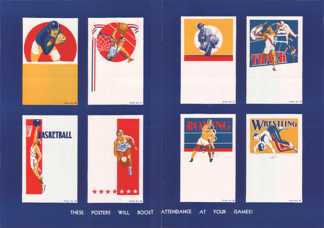 the design morgue: Vintage Sports Posters Part 5