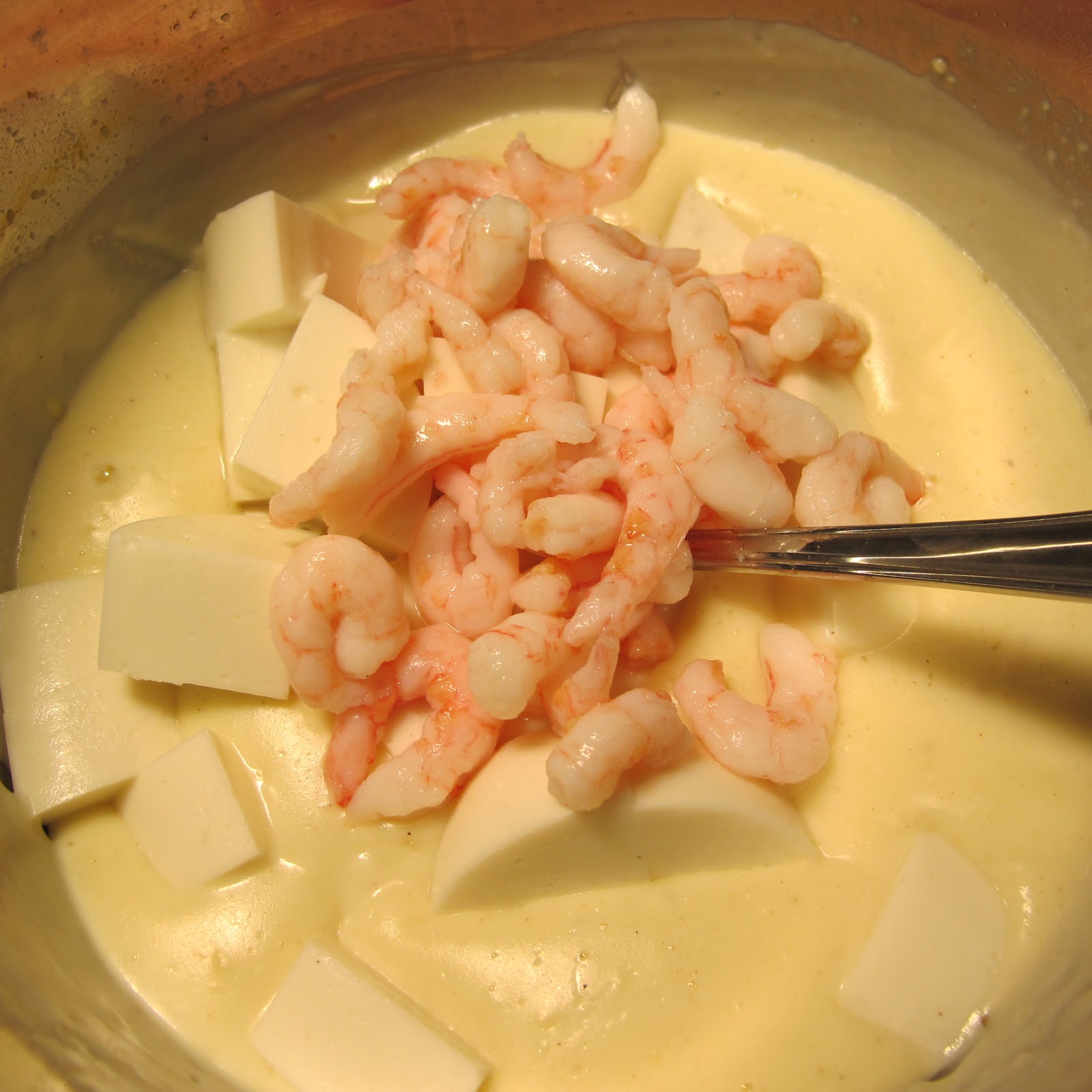 Betinas matgleder ;): Stians-fiskepudding i skjell...