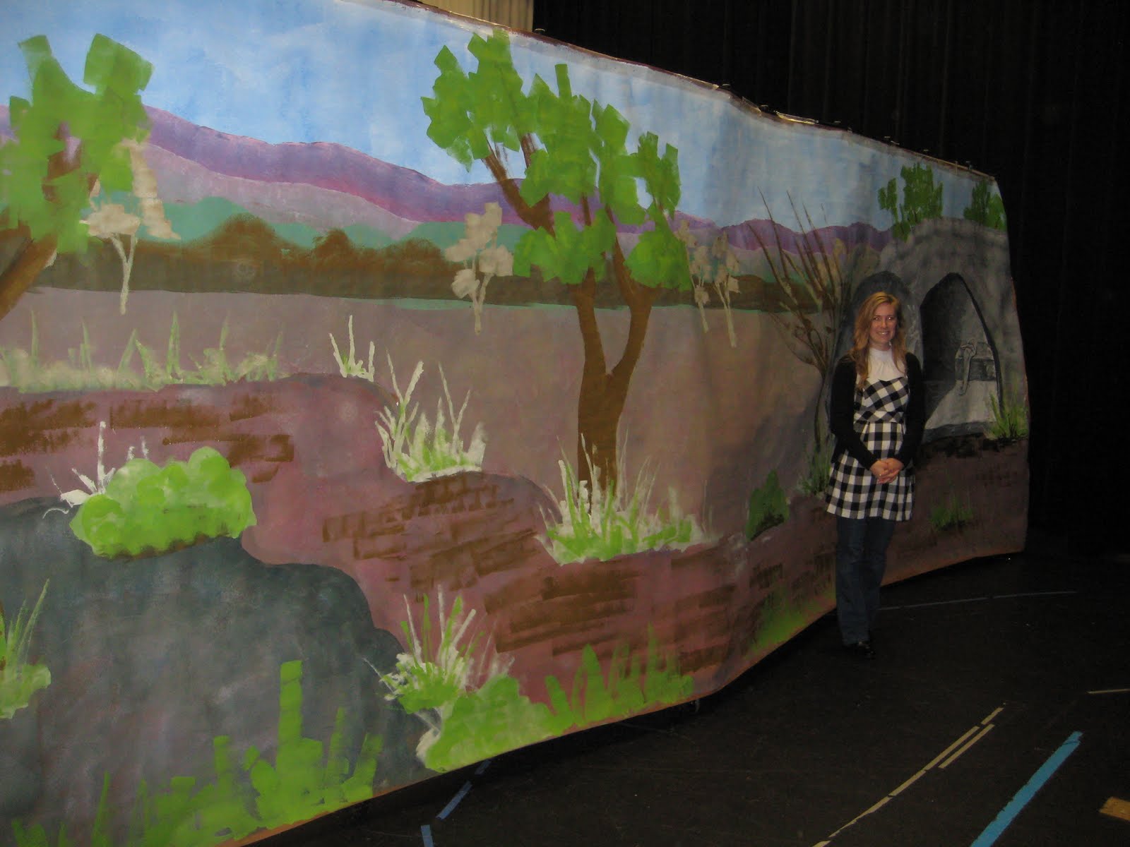 Kristi Mayfield: Easter Mural