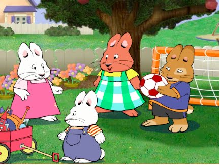 Chandelier: Max and Ruby...Ruby and Max