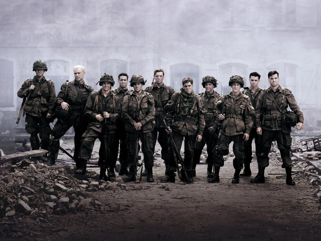 Bend op Bradders Klub: BAND OF BROTHERS - EASY COMPANY PARATROOPERS