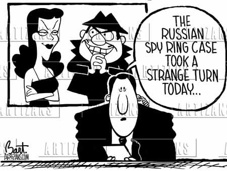 BARTHOLOVIEWS: Cartoon: Russian Spy Ring
