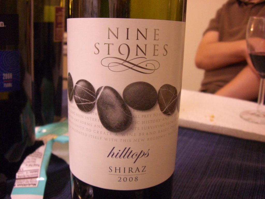 Constructive Culinary Chaos. Compiled.: Nine Stones Shiraz.