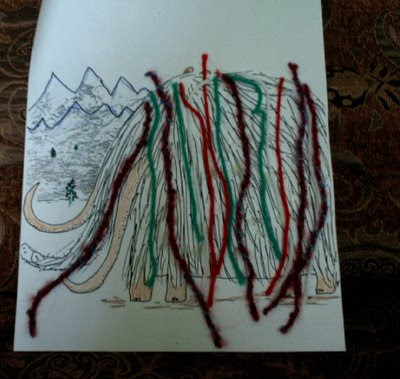 Preschool Storytime Crafts: Wooly Mammoth