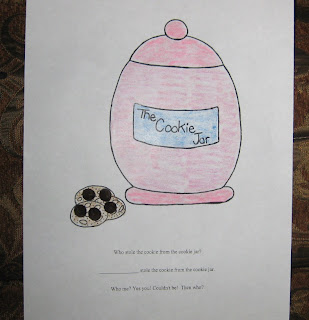 Preschool Storytime Crafts: Who Took the Cookies?