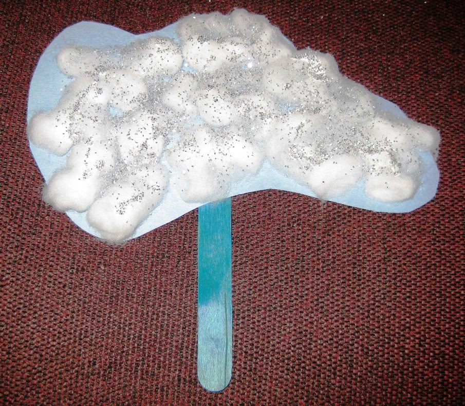 Preschool Storytime Crafts: Make Your Own Cloud