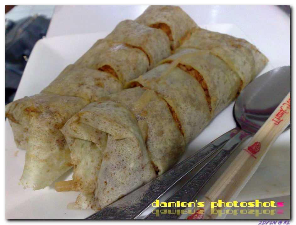 One-stop: Popiah @ Sisters Crispy Popiah, Sg. Wang