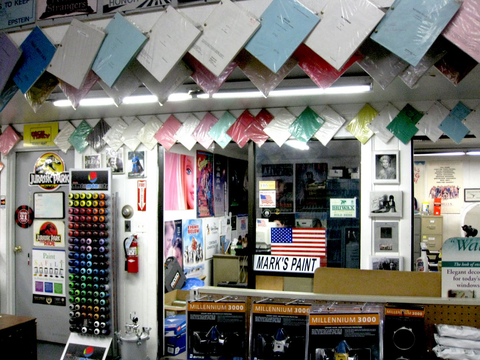 The Museum of the San Fernando Valley: MARK’S PAINT STORE IN THE NO HO