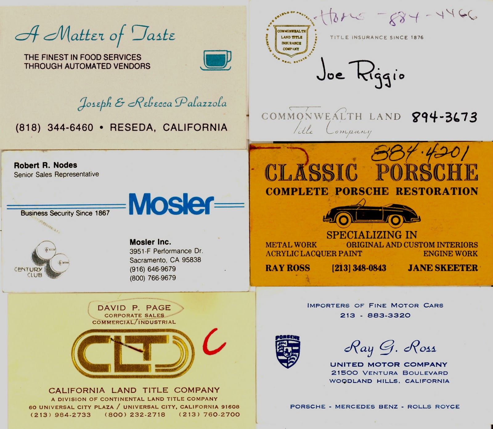 The Museum of the San Fernando Valley: COLLECTION OF VINTAGE BUSINESS ...