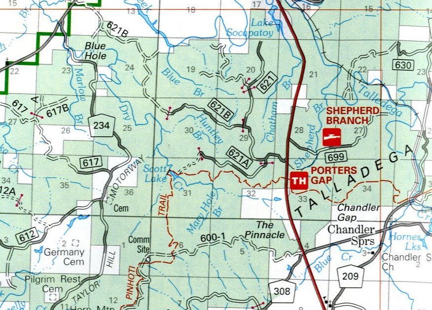 Government Documents for You: Talladega National Forest (Map)