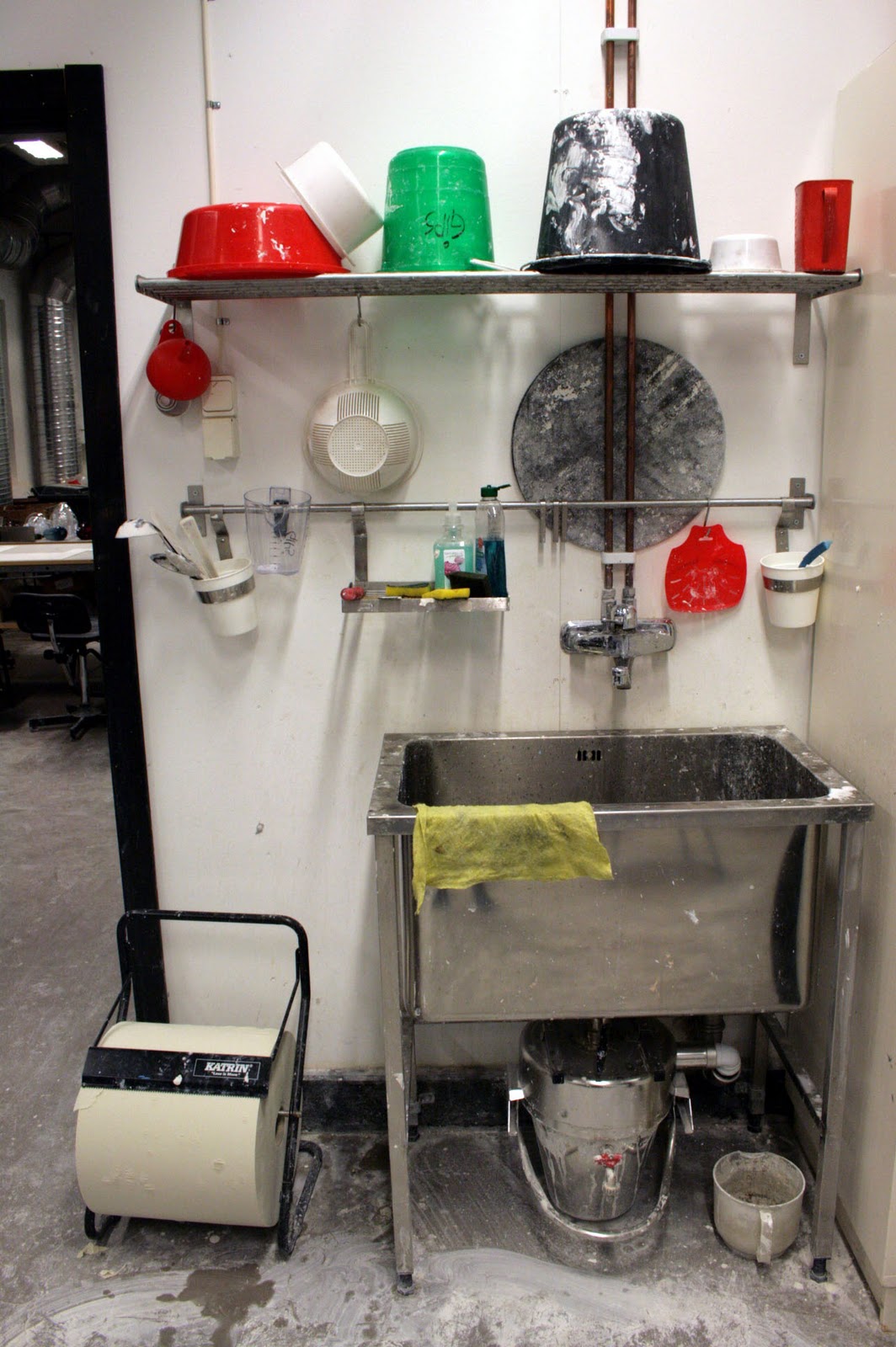 Snapshots: Plaster workshop