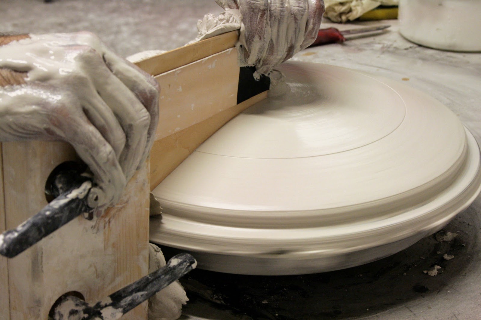 Snapshots: Plaster workshop