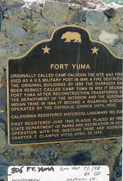 Landmark Adventures: Fort Yuma