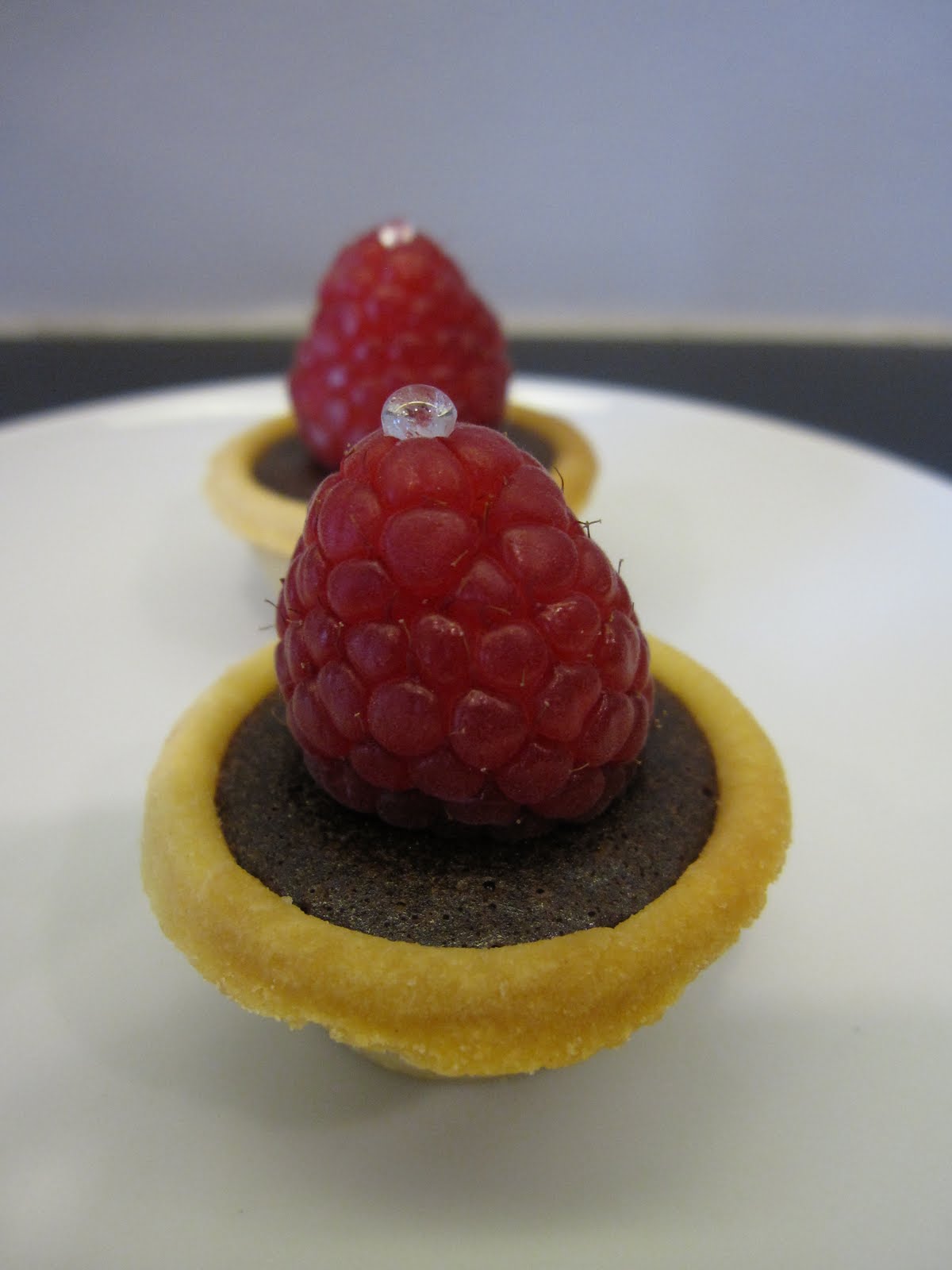 Sugar Affair: Valrhona Dark Chocolate Framboise Tart