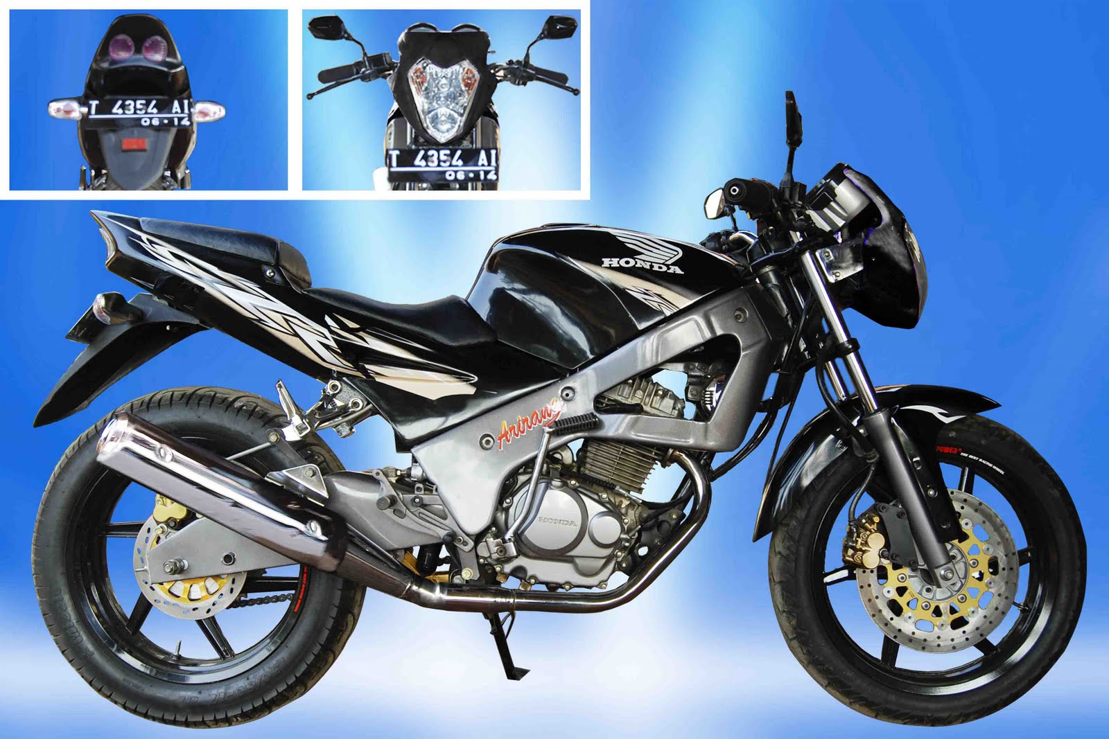 Honda Mega Pro 2010 Modivikasi Racing All