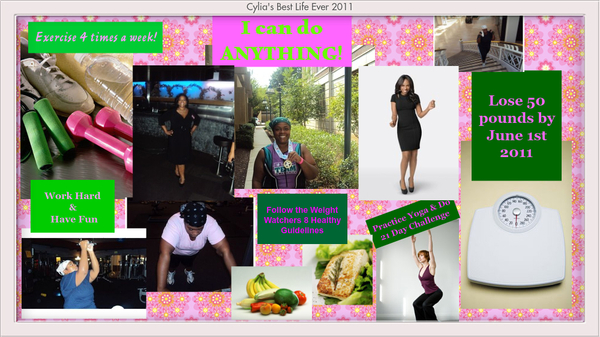 My Workout Blog: Oprah's Vision Board
