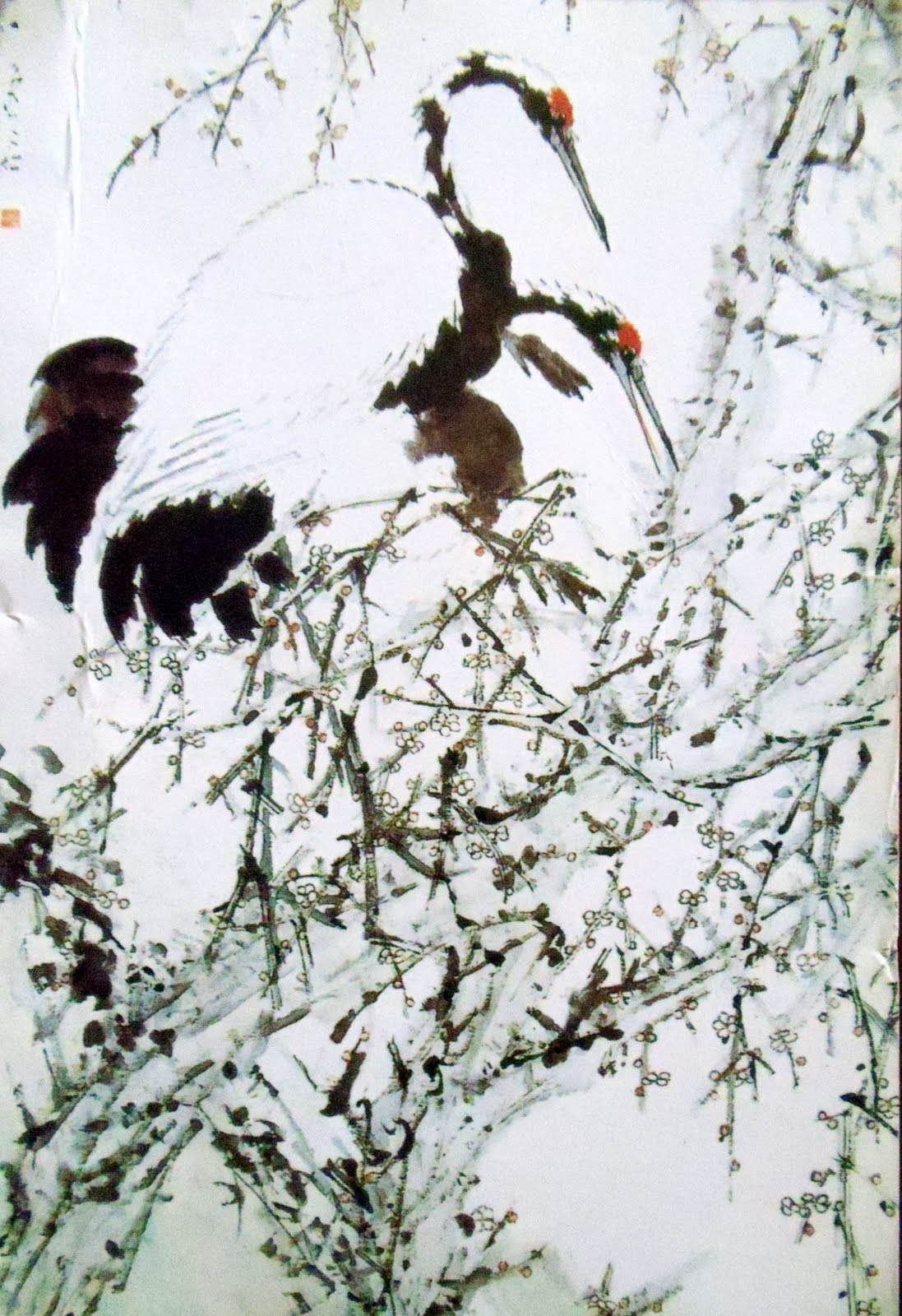 360 Postcards: China-A famous Chinese painting by Xu Gu