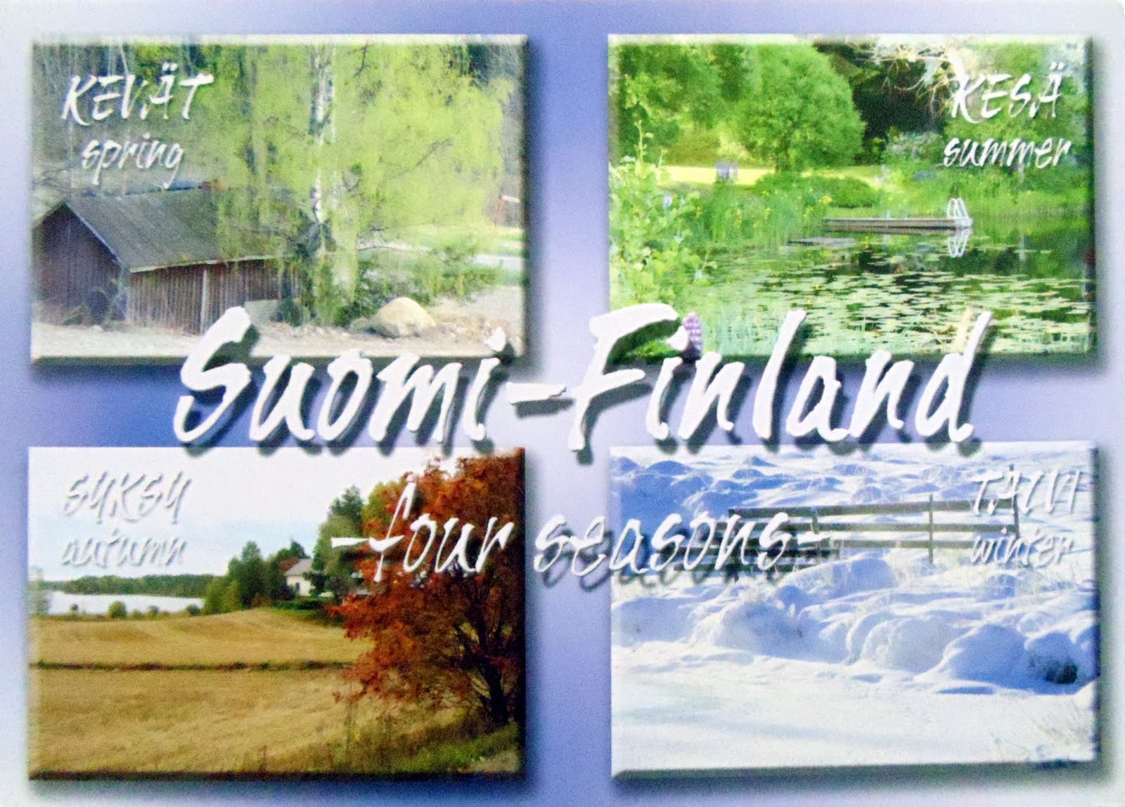360 Postcards: Finland-Four Seasons