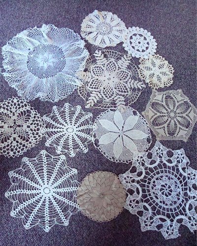 eBay Find of the Day: Vintage Doilies as Art