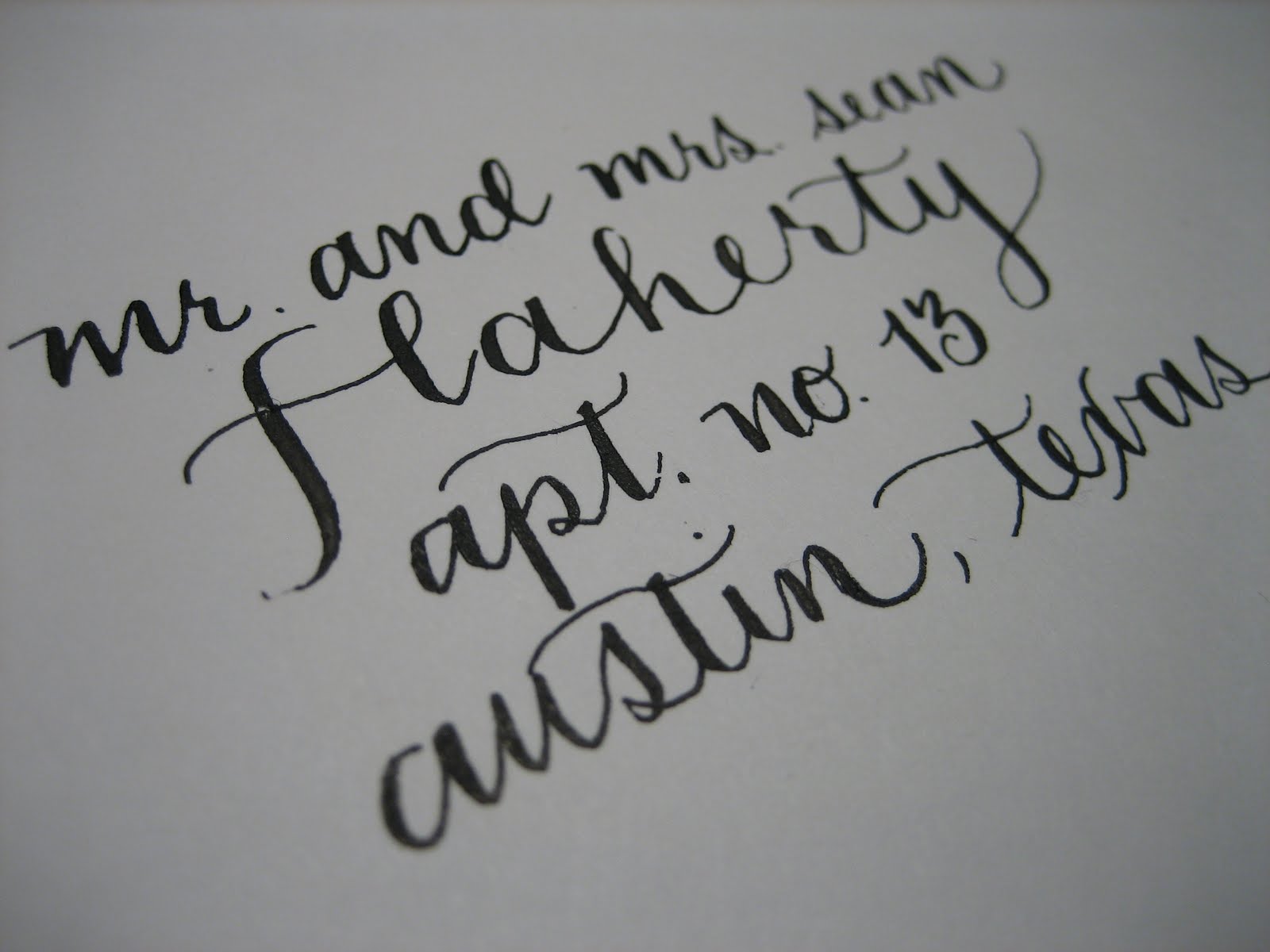 Navy Bean: New Calligraphy Styles