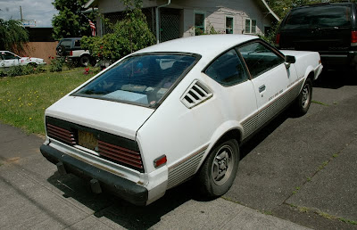 OLD PARKED CARS.: 1979 Plymouth Fire Arrow Fastback.