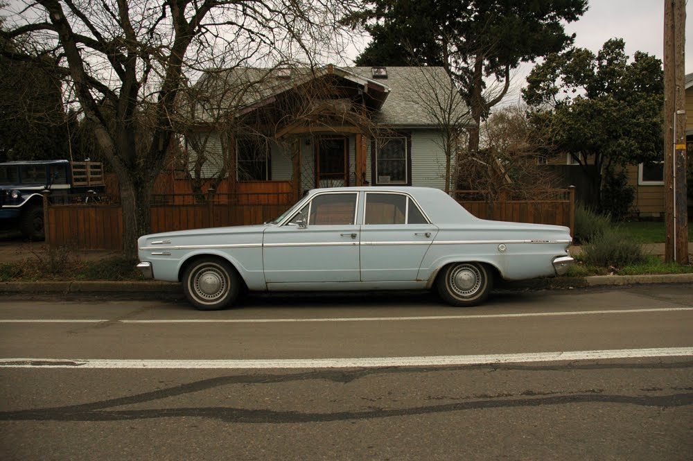 OLD PARKED CARS.: One Tough Couple, 1 of 2: 1966 Dodge Dart 270.