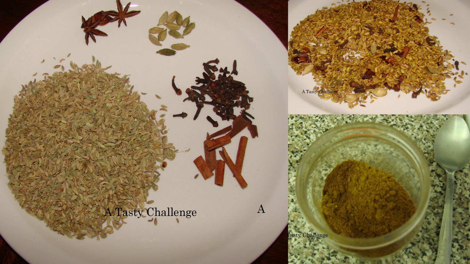 A Tasty Challenge.....: Garam Masala Powder