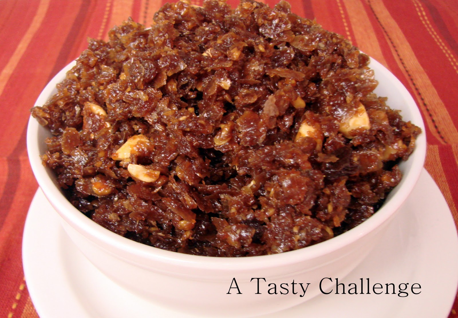 A Tasty Challenge.....: Aval Vilayichathu (Jaggery candied Poha/ Rice ...