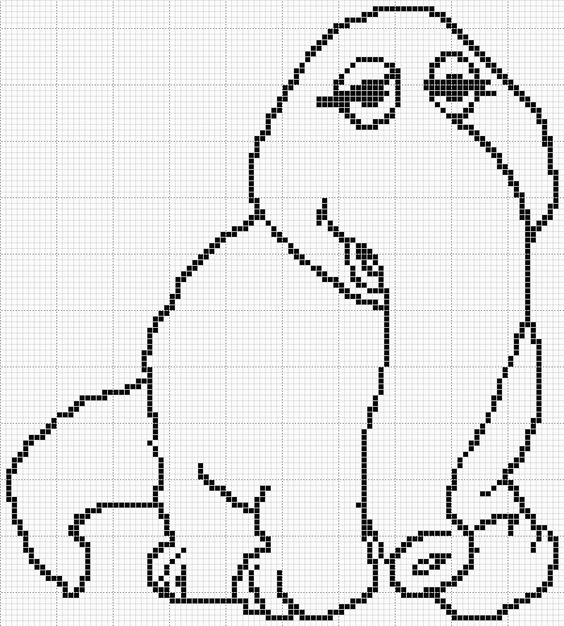 Snuffy sesame street coloring pages