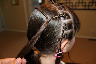 Sugar and Spice and all Hair Nice: Checkered Braids