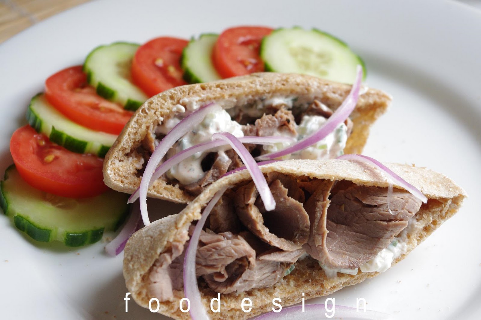 foodesign: beef gyros