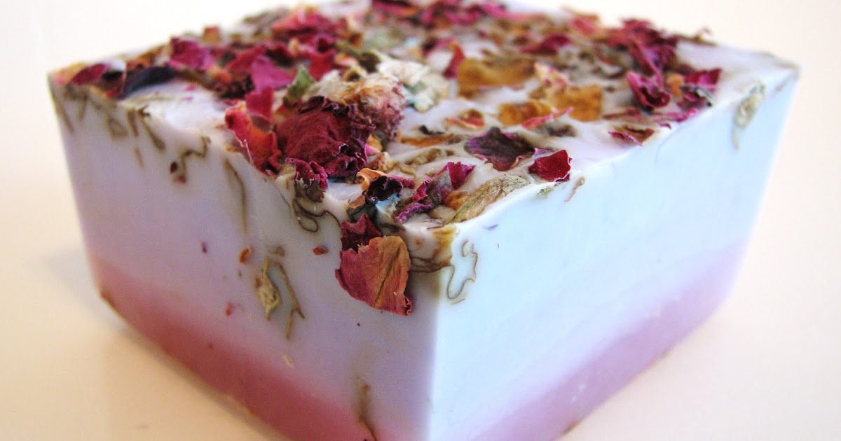 Handmade Rose Soap Lilac Rose Handmade Soap