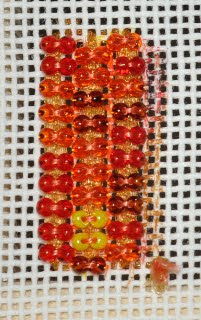 WELCOME to the CHILLY HOLLOW NEEDLEPOINT ADVENTURE: Beaded Pattern Couching