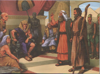 DECO: Moses and Aaron ask the King of Egypt to free the Israelites