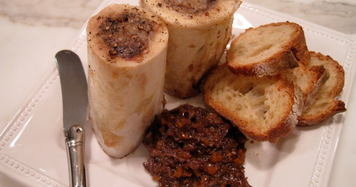 Roasted Beef Marrow with Oxtail Marmalade AND Roasted Scallops & Sea ...