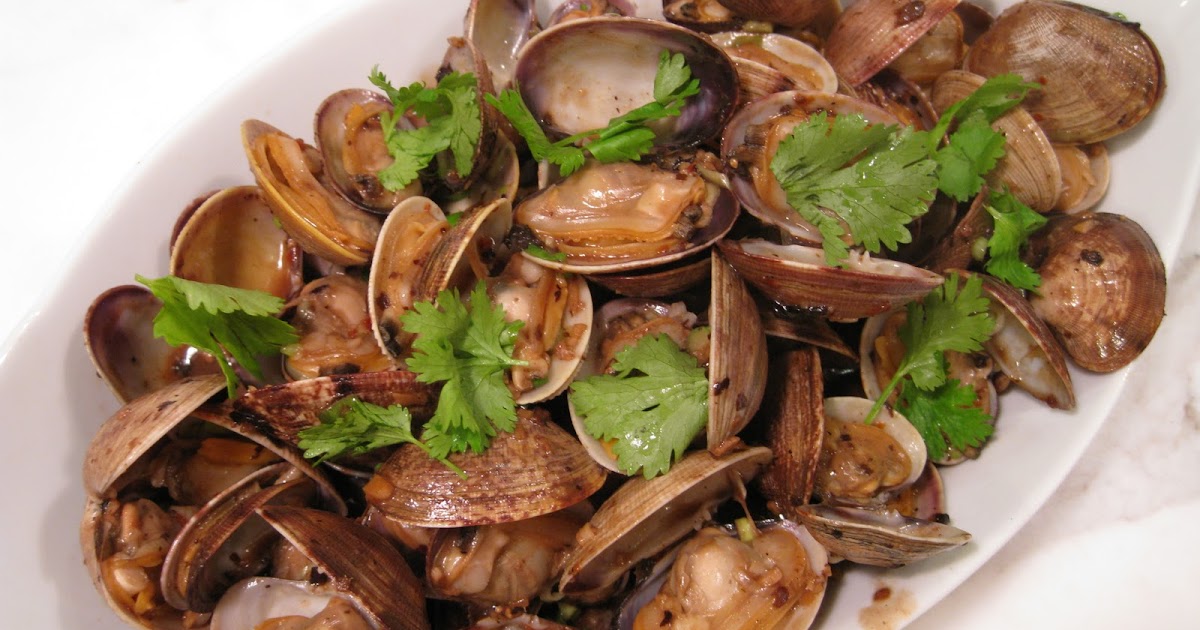 Clams with Black Bean Sauce