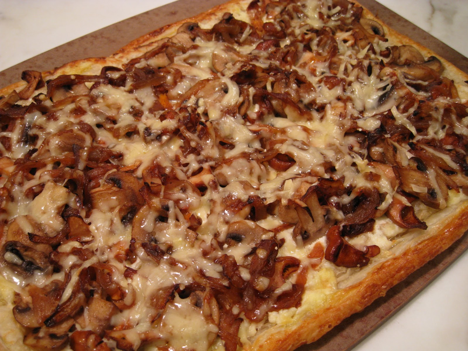 Beef Tenderloin Roasted in Herb-Infused Crust and a Mushroom Tart