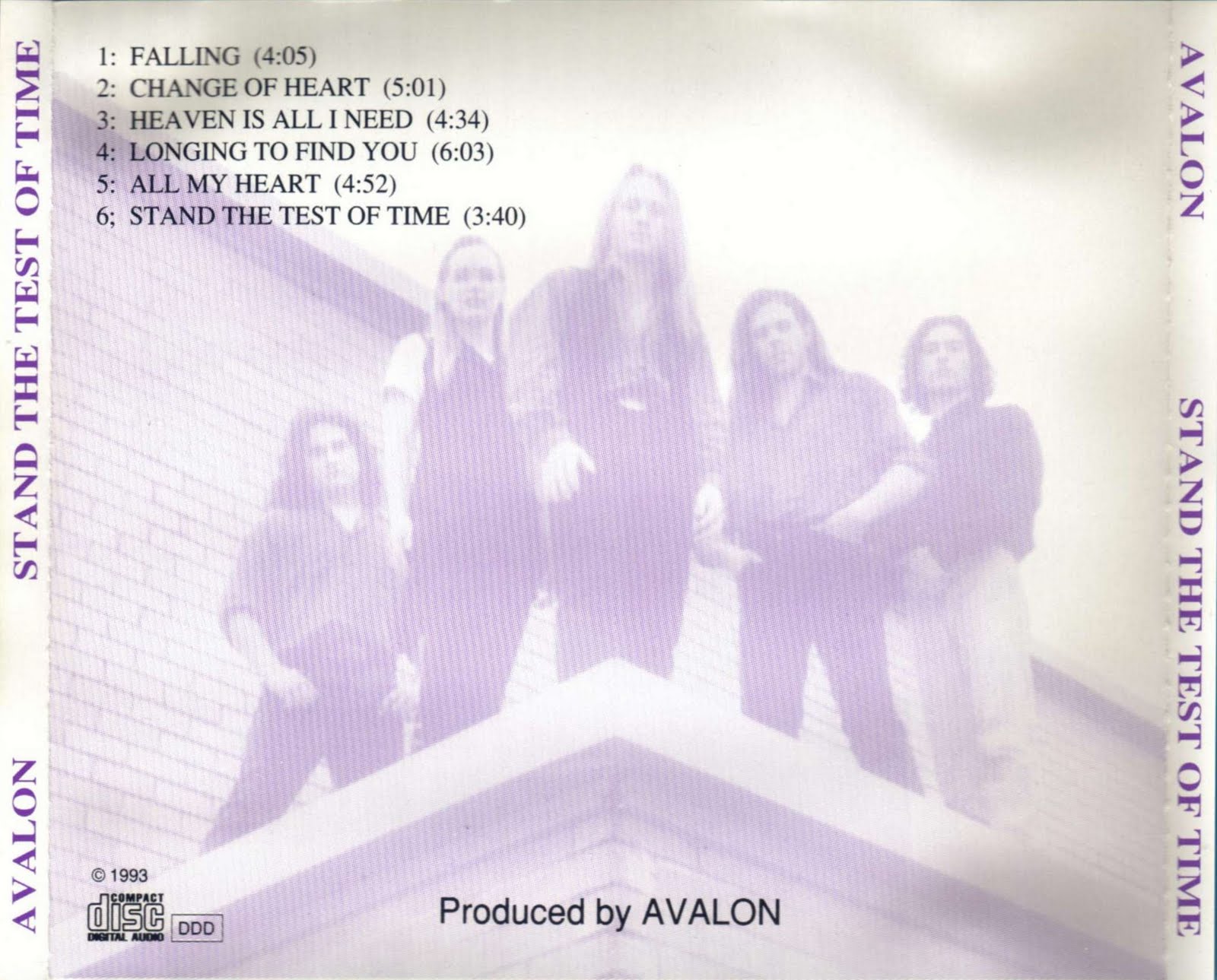 KISSMAR: Avalon - Stand The Test Of Time 1993 (Melodic Rock/AOR) Australia