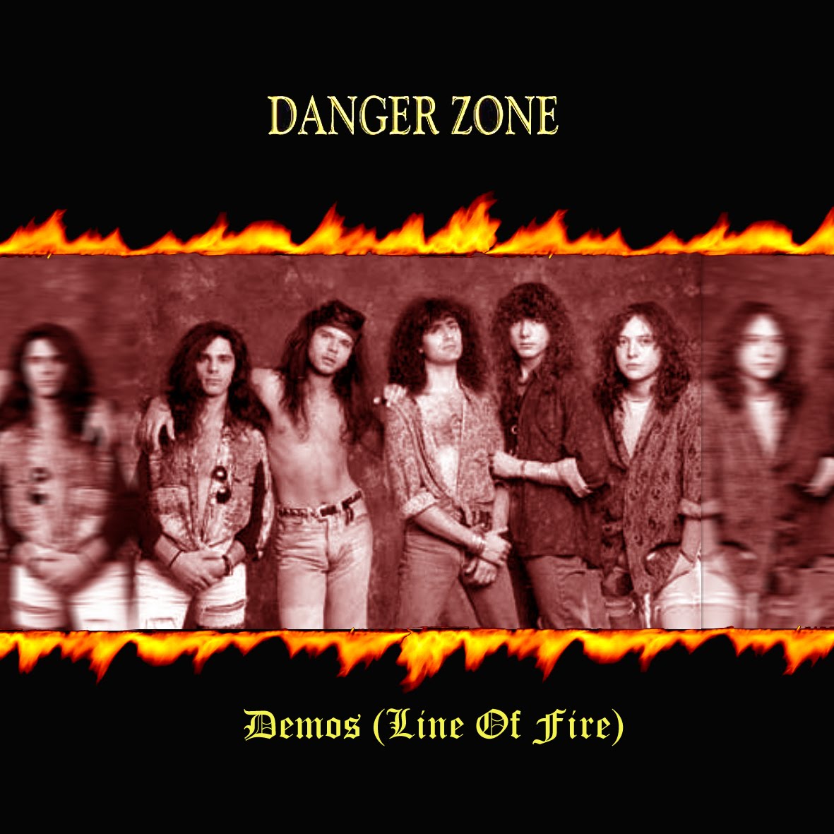 KISSMAR: Danger Zone - Demos "Line Of Fire" 1989 (Hard Rock) Italy