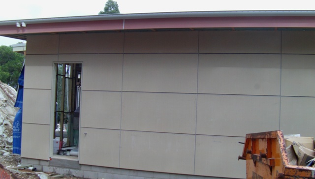 Lee & J's Building Adventure: 22. External cladding