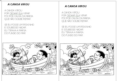 Letra Da Musica A Canoa Virou