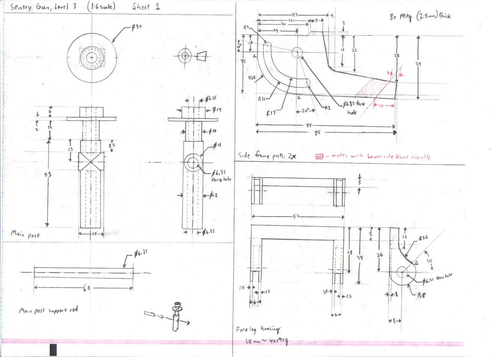 Sentry Tf2 Blueprints
