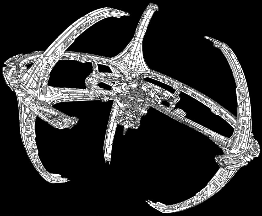 USS Enterprise (NCC-1701) Cross Section [2691 x 1328 IMAGE] : r/startrek