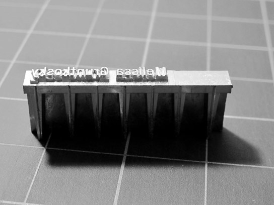 Boston Handmade: What is letterpress? Part 2